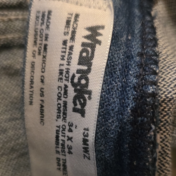 Wrangler | Jeans | Wrangler Mens Classic Denim Jeans | Poshmark